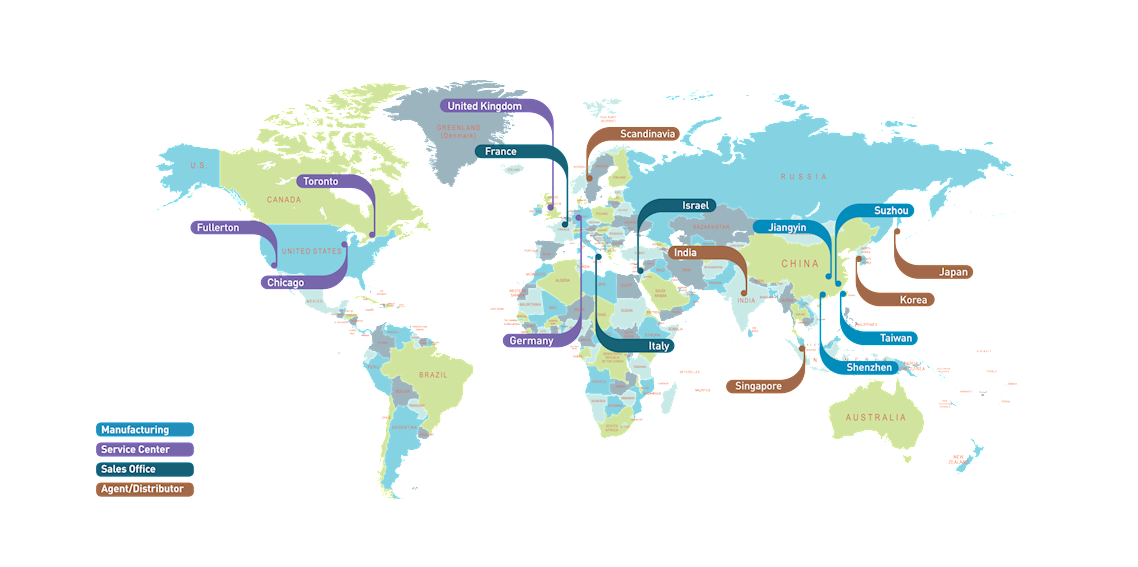 Ventec International Group - Global Locations | Ventec International Group